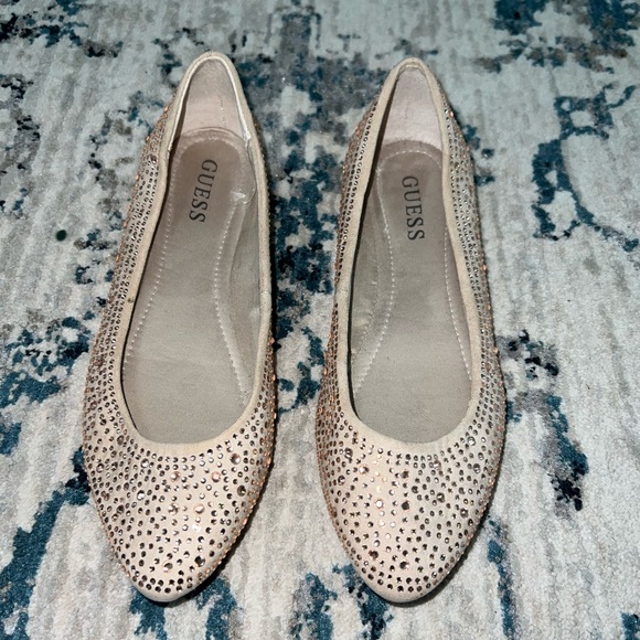 Guess | Shoes | Vintage Guess Rhinestone Flats | Poshmark